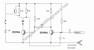 Signal Tracer – Simple Circuit Diagram