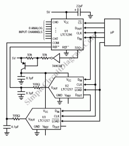 Autoranging Circuit – Simple Circuit Diagram
