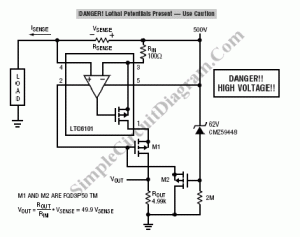 Current Sensor – Simple Circuit Diagram
