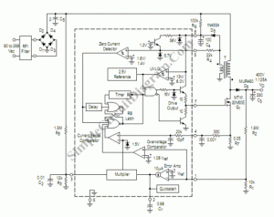 Power Factor Controller – Simple Circuit Diagram