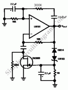 Wien Bridge Sine Wave Oscillator – Simple Circuit Diagram