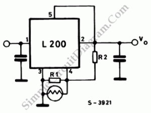 L200 Light Controller – Simple Circuit Diagram