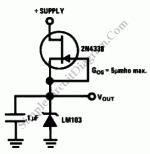 Low Power Regulator Reference – Simple Circuit Diagram