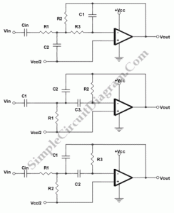 Low-, Band-, and High-Pass Single Supply Multiple Feedback Filter ...