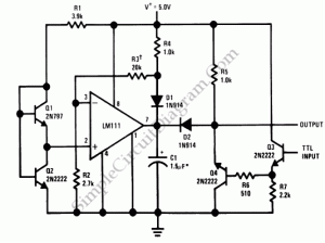 Precision Squarer – Simple Circuit Diagram
