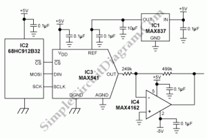 Digitally Controlled Negative Voltage Supply – Simple Circuit Diagram