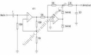 Linear Detector for AM Demodulation – Simple Circuit Diagram