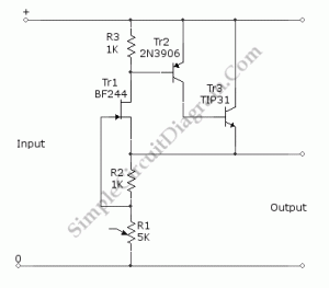 5V FET Voltage Regulator and How It Works – Simple Circuit Diagram