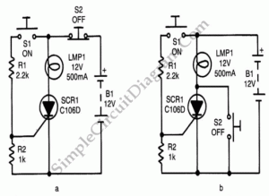 Two Methods for Push Button Controlled Power Switch – Simple Circuit ...